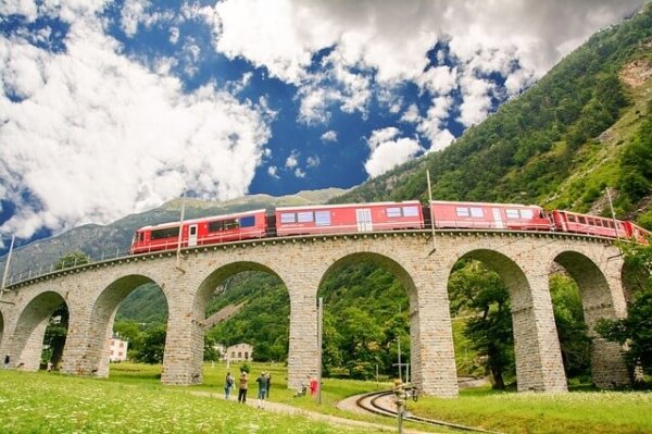 The Bernina Red Train: a True Breathtaking Alpine Experience